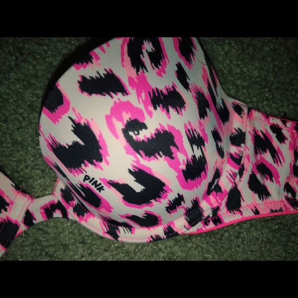 PINK Victoria's Secret | Intimates & Sleepwear | Vs Pink Black Neon ...